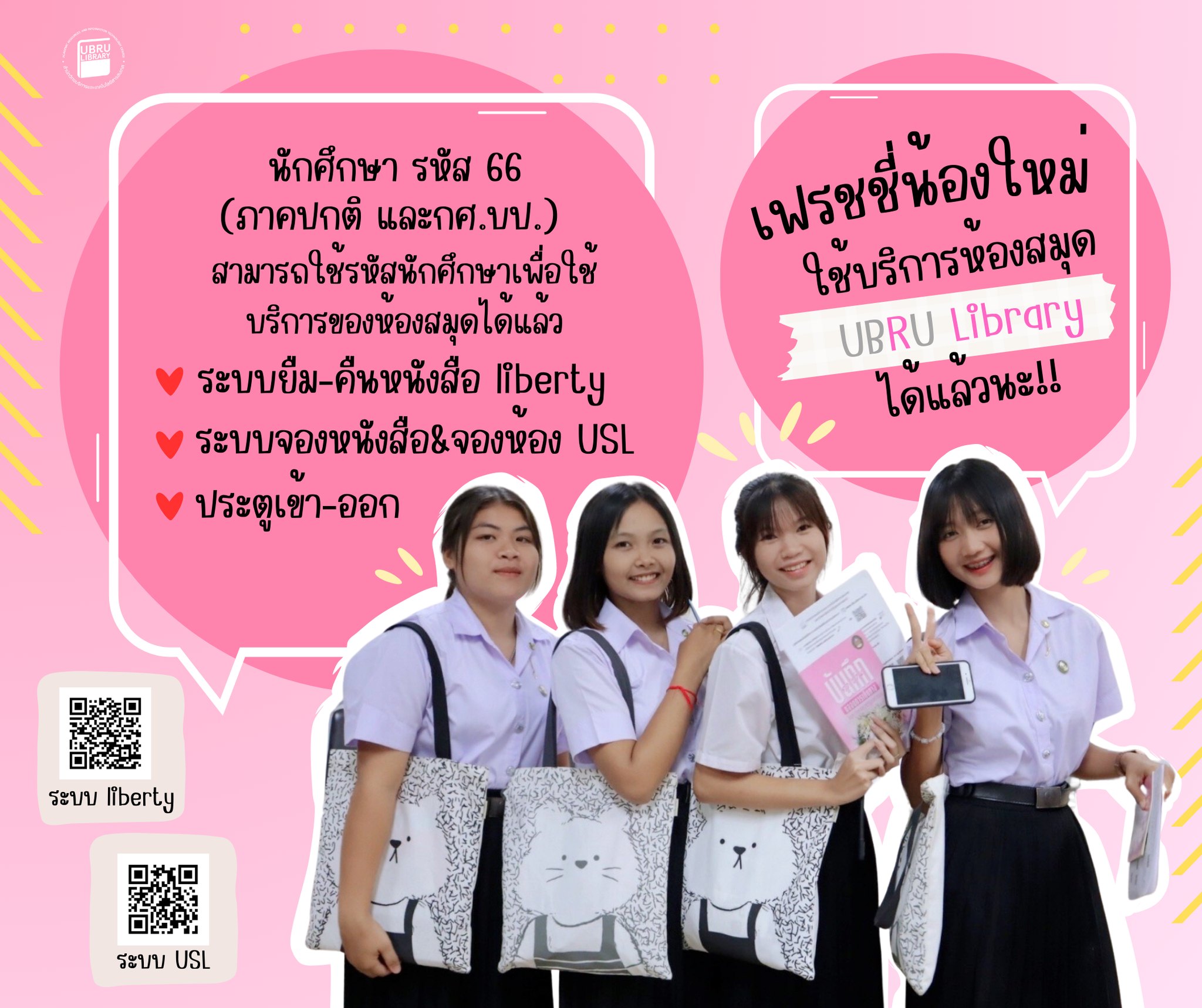 UBRU Library สำนักวิทยบริการ ห้องสมุด ม.ราชภัฏอุบลราชธานี – ห้องสมุด UBRU Library